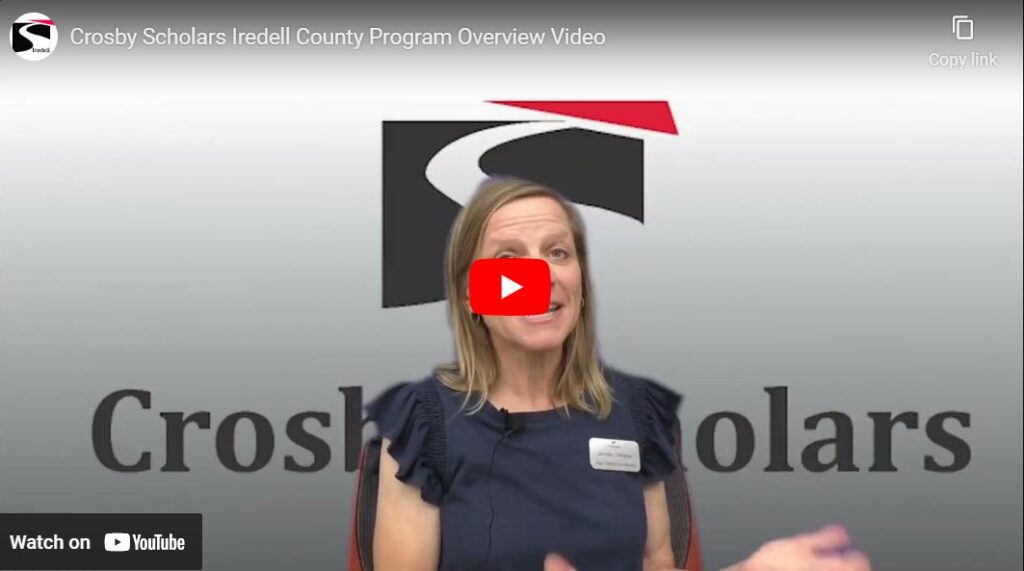 Program Overview – Crosby Scholars Iredell